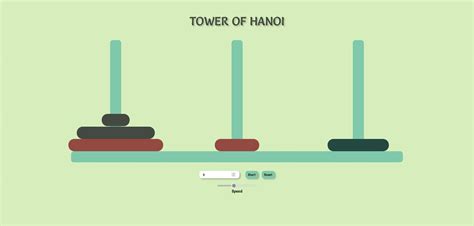 github pypranav tower of hanoi tower of hanoi visualization webpage