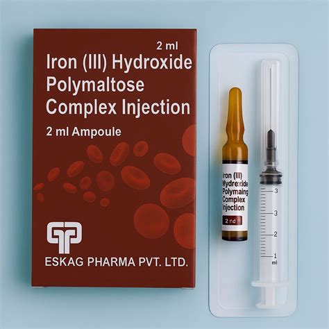 Iron Hydroxide Polymaltose Complex Injection Eskag Pharma