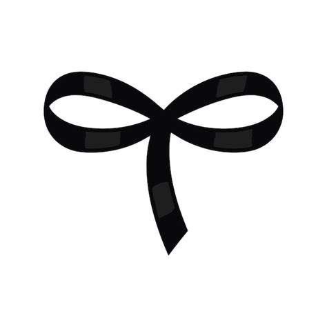 Premium Vector Simple Bow Vector Graphic Design