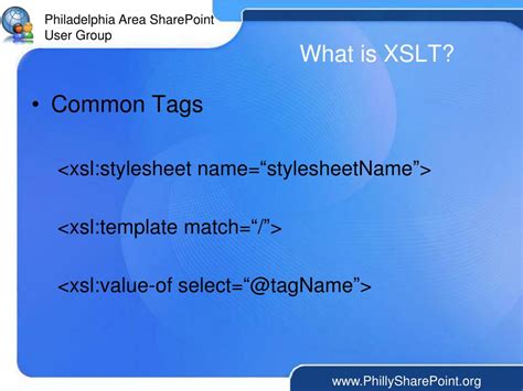 PPT Using XSLT With Custom Web Parts PowerPoint Presentation Free Download ID