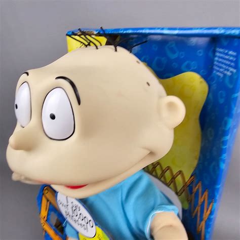 Vtg 1997 Mattel Nickelodeon Rugrats Plush Talking Tommy Pickles 10 000