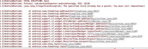 Java RecyclerView In Fragment Stack Overflow