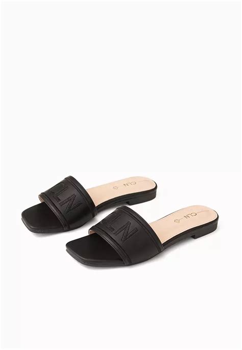 Buy Cln Amsterdam Flat Slides 2025 Online Zalora Philippines