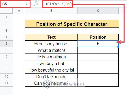 How To Use FIND Function In Google Sheets 5 Useful Examples