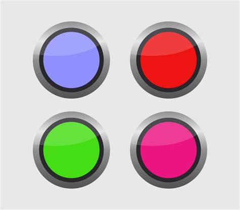 Premium Vector Web Button