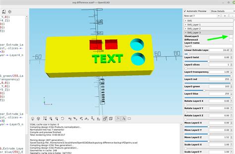 3d Part Design With Inkscape And Openscad 73 Automating Difference With The Customizer