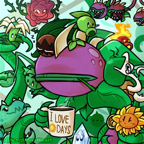 Good Morning Pvz Heroes By Greenmaneheart On Deviantart