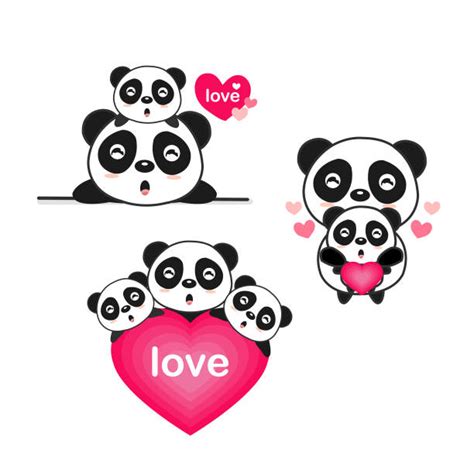 Pandas Hug Illustrations Royalty Free Vector Graphics And Clip Art Istock