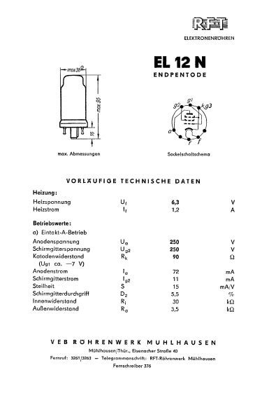 El12n Datasheet Rft