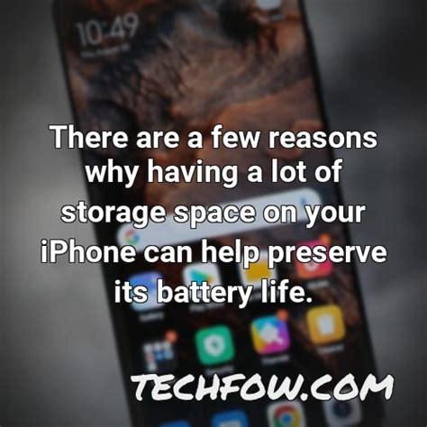 Can Full Storage Affect Iphone FAQs TechFOW Com