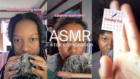 |ASMR| tiktok compilation - mouth sounds, whispers, and random triggers - YouTube