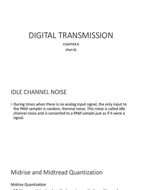 Digital Transmission Pdf Sampling Signal Processing Telecommunications Engineering