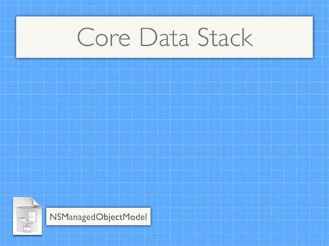 introduction to core data