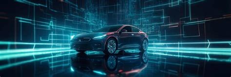 Premium Photo Connected Cars With Iot And Smart Technologies Neon Generative Ai