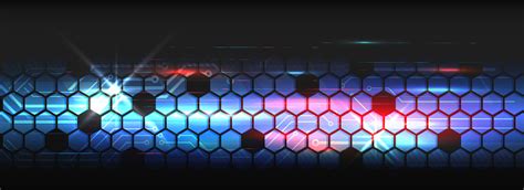 광범위한 사이버 보안 인터넷 및 네트워킹 개념 추상적인 글로벌 공상 과학 개념 파란색 배경에 디지털 인터넷 통신 다양한 기술 요소가 있는 하이테크 벡터 일러스트레이션 0명에