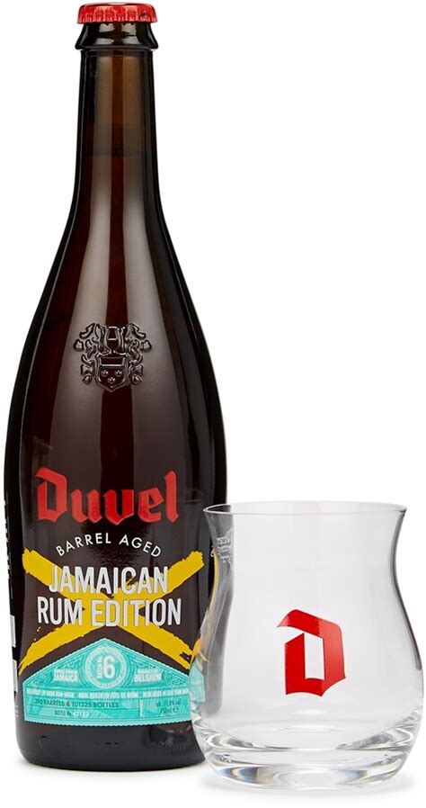 Duvel Barrel Aged Jamaican Rum Edition Belgian Beer 750ml And Glass Pack