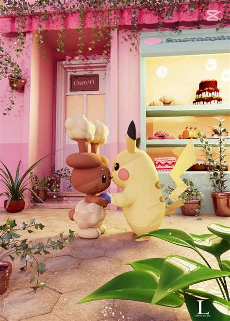 Pokemon Buneary Adora Pikachu