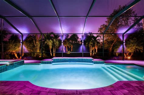 Up Down Lights For Southwest Florida Pool Cages