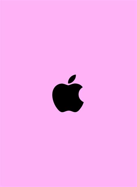 Hot Pink Apple Wallpaper