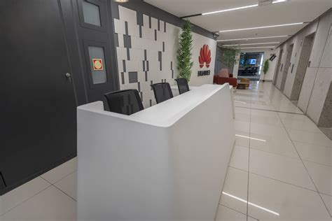 portfólio escritórios modernos e focados no colaborador Escritório Huawei