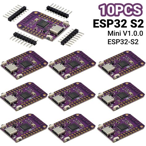 1 10pcs Esp32 S2 Mini D1 Mini Board Based Esp32 S2fn4r2 4mb Flash 2mb