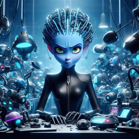 Female Megamind 11 By Aicatman On Deviantart