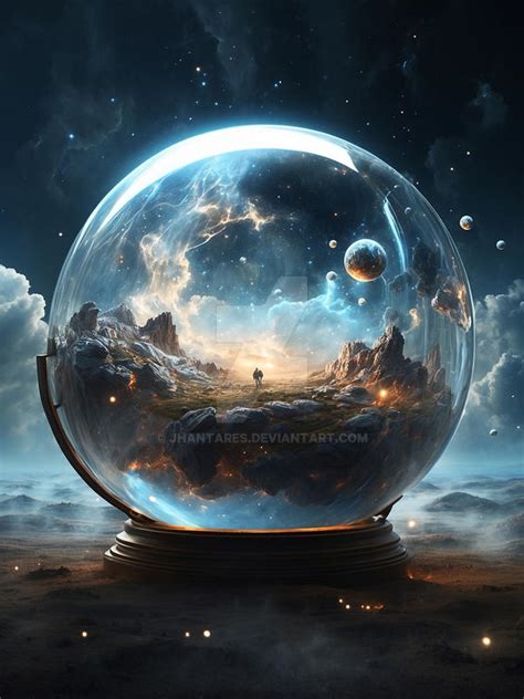 A Translucent Sphere Traps Eerie Clouds By Jhantares On Deviantart