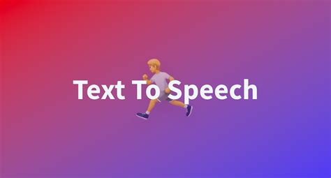 Text To Speech A Hugging Face Space By Tekambrice