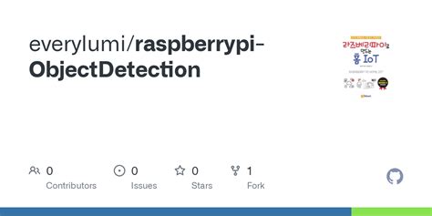 Github Everylumi Raspberrypi Objectdetection