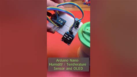 Arduino Nano With Dht11 Sensor And Oled Display Kitkraft Temperature