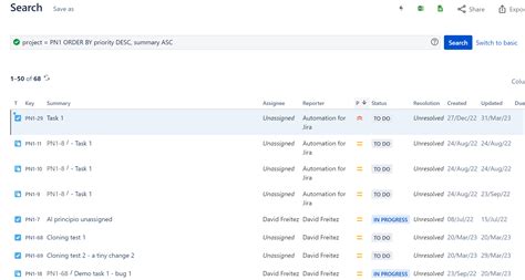 how to automate moving an issue