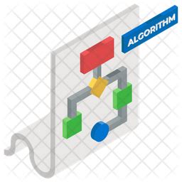 Algorithm Icon Download In Isometric Style
