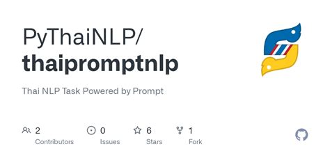 Issues PyThaiNLP Thaipromptnlp GitHub