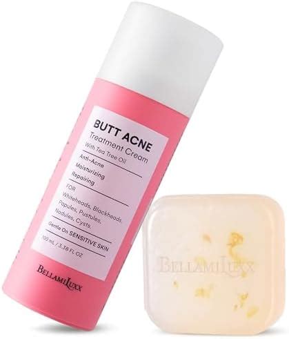 Bellamiluxx Butt Acne Treatment Set Acne Soap Bar Butt
