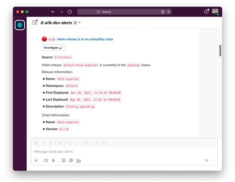 Helm Releases Monitoring Robusta Documentation