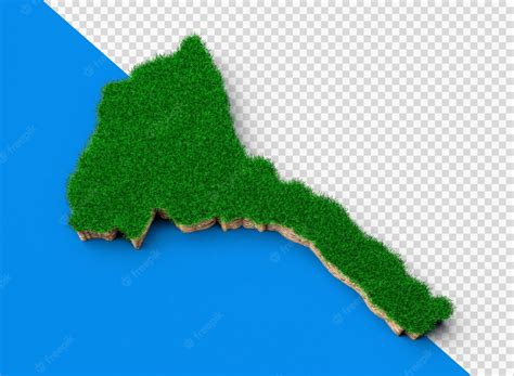 Eritrea Map Soil Land Geology Cross Section