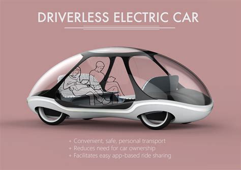 Experimental Electric Driverless Car Design Mki — Joshua Flowers