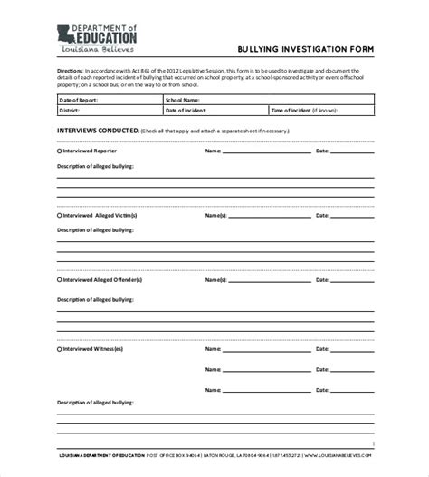 28 Investigation Report Templates Docs Apple Pages Pdf Ms Word