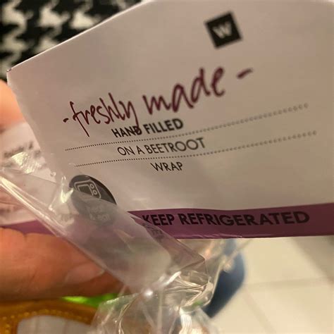 Woolworths Food Beetroot Wrap With Falafel Reviews Abillion