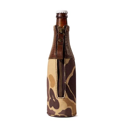 Campaign Leather Bottle Koozie Mission Mercantile