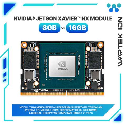 Jual Nvidia Jetson Xavier Nx Module Worlds Smallest Ai Supercomputer Shopee Indonesia