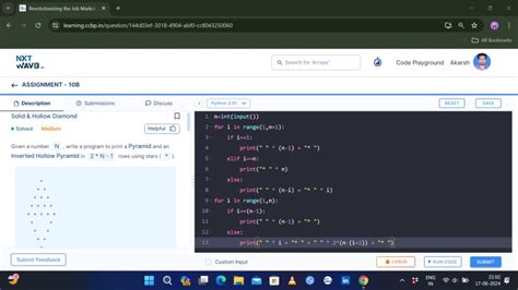 Akarsh Vadanala On Linkedin Day8 30daysofcoding Nxtwave Ccbp Ccbpian Intensive4 Python