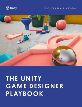 The Unity Game Designer Playbook in Blue and Pink Colors