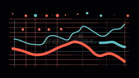 A Line Chart Icon Representing The Graphical Representation Of Data