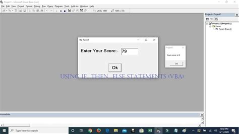 Using If Then Else Statements VBA YouTube