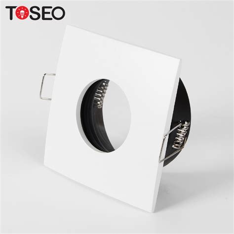 Led Spotlight Downlight Black Ip65 Square Recessed Spotlight Waterproof