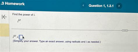 solved 1 3 ﻿homeworkquestion 1 1 3 1find the power of
