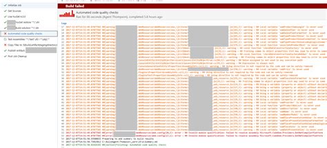 Use Custom Patterns In Resharper Code Quality Analysis In Tfs Build