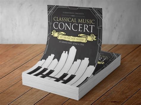 Classical Music Concert Flyer 1 Flyerheroes