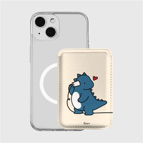 [전기종맥세이프 카드지갑]실전화기공룡 핸드폰케이스 Z플립5 아이폰15 S23 A31 A32 A33 A53 A23 Z플립4 젤리케이스 갤럭시 에이블리 커플 공룡 하찮 감성